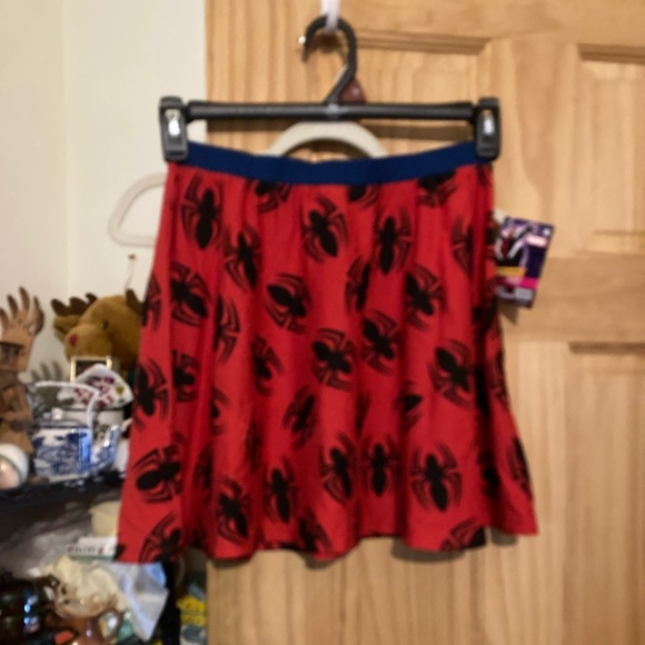 Marvel | Skirts | New Marvel Spider Girl Skirt | Poshmark